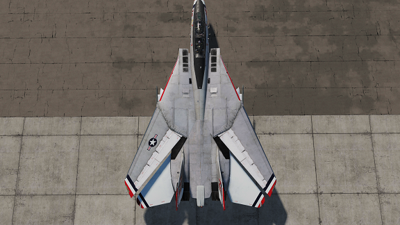 VF-124 Gunfighters Hi-Vis (1776 - 1976 Bicentennial) (BuNo 159616) NJ-76