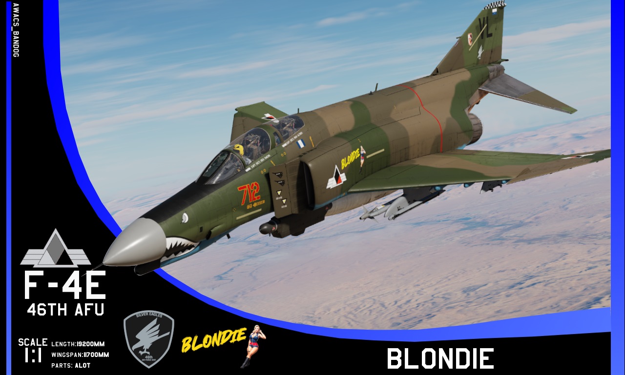 Ace Combat - Ustio Air Force 46th Air Force Unit 'Silver Eagles' - F-4E ...