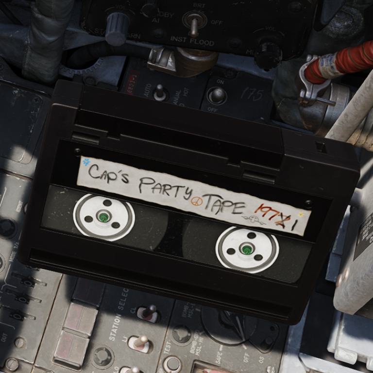 F-4E Phantom II - TapePlayer Cassette Label Mods